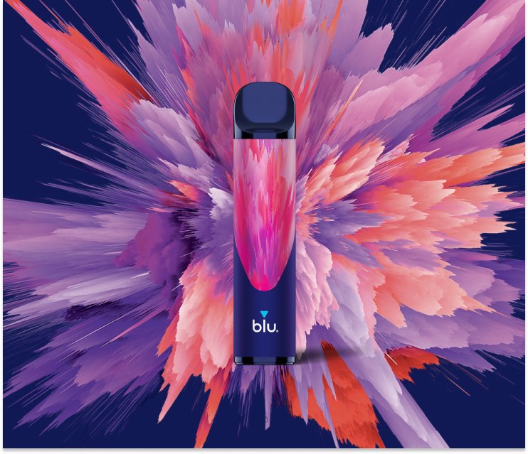 Vaper Desechable blu bar sabor Frutos del Bosque | blu®